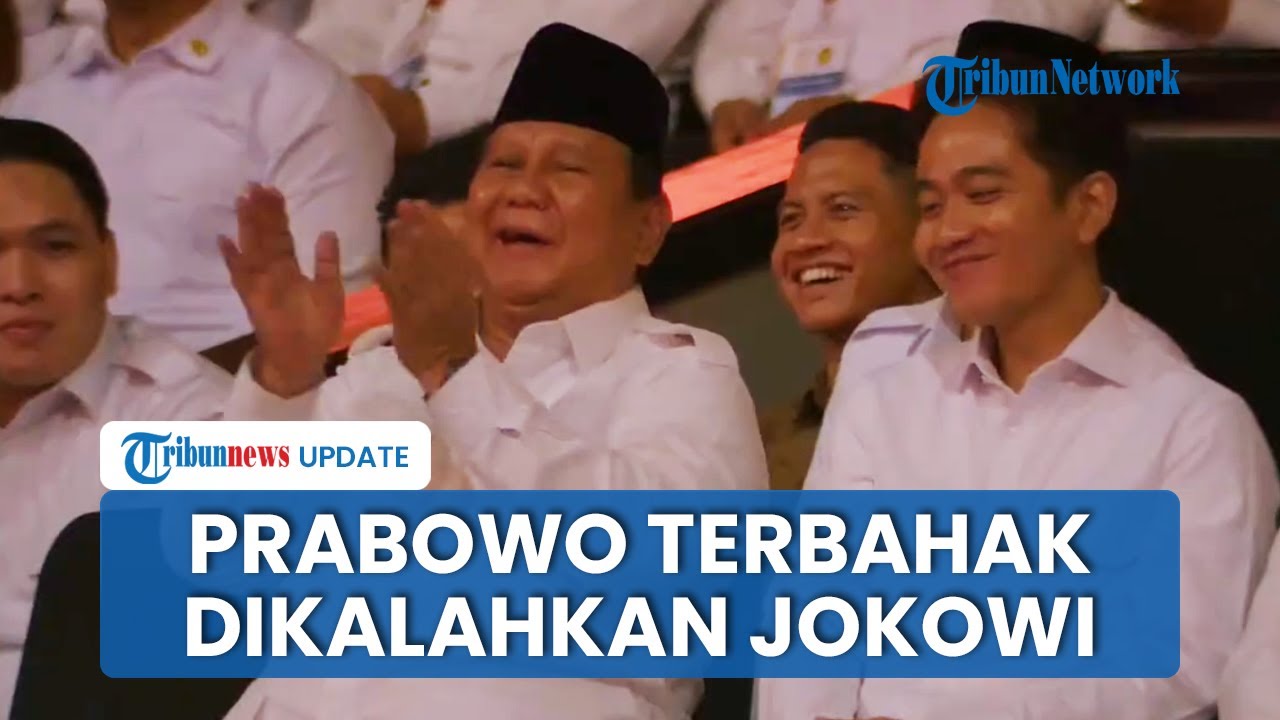 Kelakar Jokowi Bisa Kalahkan Prabowo 2 Kali di HUT Gerindra, Presiden sampai Terbahak-bahak ...