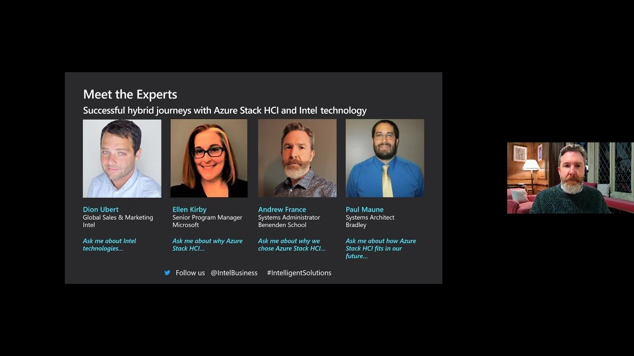 Ask the Experts: Successful hybrid journeys with Azure Stack HCI and Intel technology | ATE121