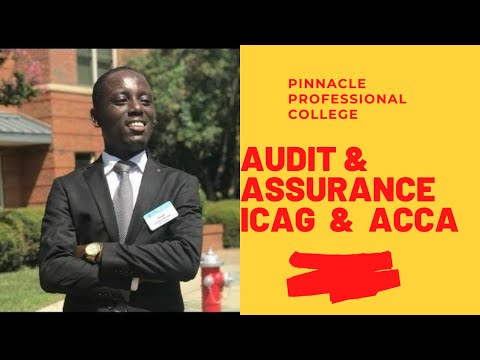 Audit and Assurance: Introduction to Auditing and the Regulatory Environment - ICAG l ACCA I CIMA