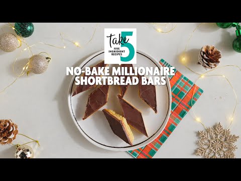 No-Bake Millionaire Shortbread Bars | Savory by Stop & Shop