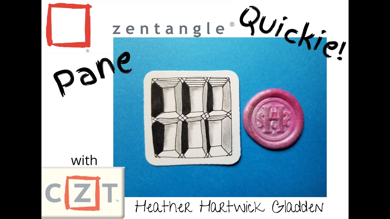 Pane | Zentangle® Quickie