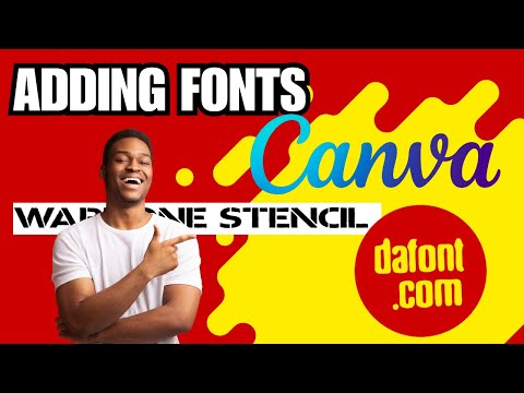 How to add fonts to Canva for free