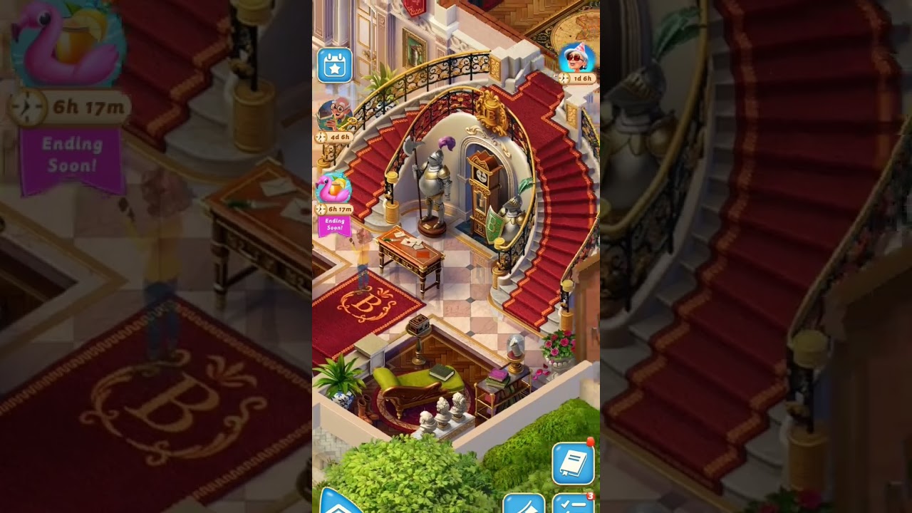 Quest Hallway 24%-26% Merge Mansion #mergemansion