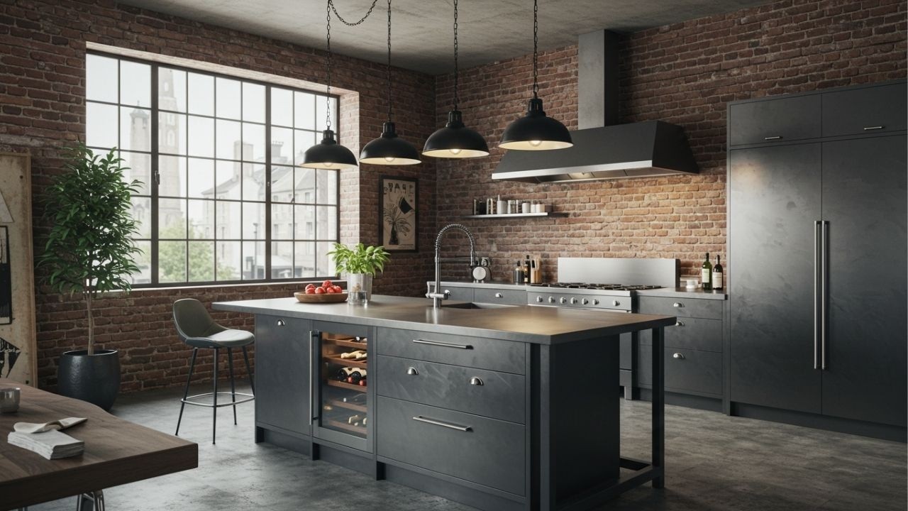 10 Stunning Industrial Kitchen Design Ideas You’ll Want to Steal!