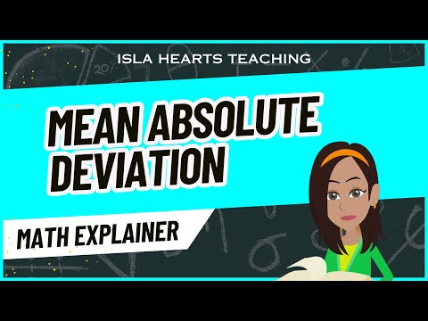 Learn about Mean Absolute Deviation - Math Lesson - 6th Grade Mathematics Explainer Video for Kids