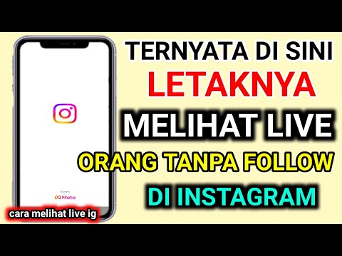 cara melihat live di instagram orang lain , cara melihat live ig