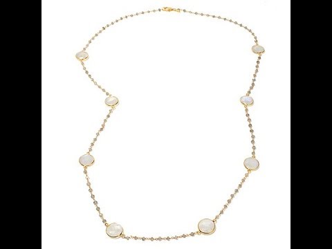 Rarities Labrodorite and Moonstone Necklace