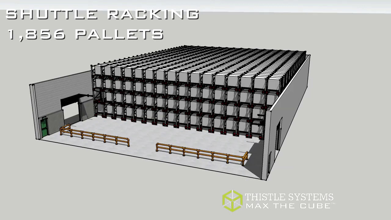 Shuttle Racking Transforms Capacity in a Warehouse