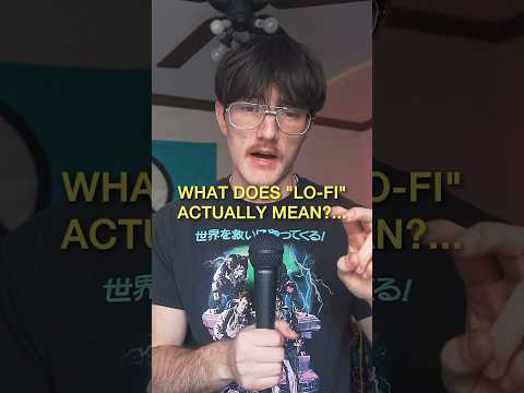 What does “lo-fi” mean?… #musician #musicproduction #audio #musictalk #musicterms #lowfidelity