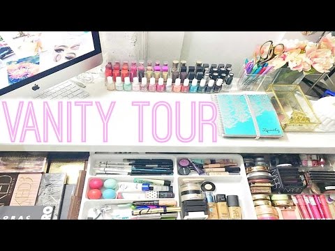 Vanity Tour | Makeup Collection | 2016
