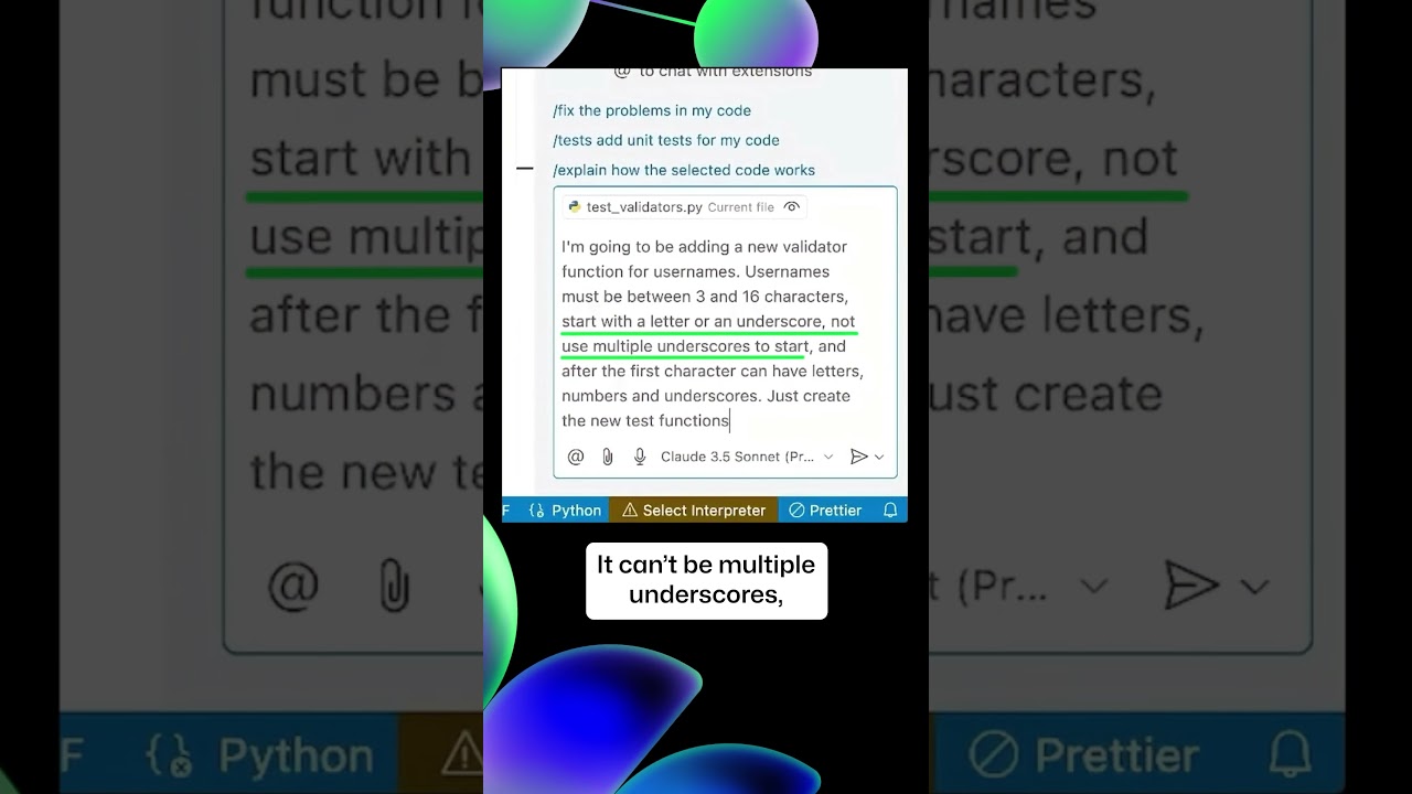 How to test nonexistent code with GitHub Copilot