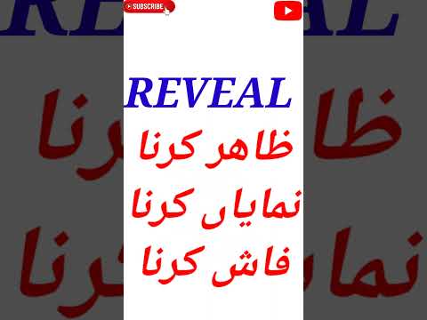Vocabulary | Reveal | @RevealersCore