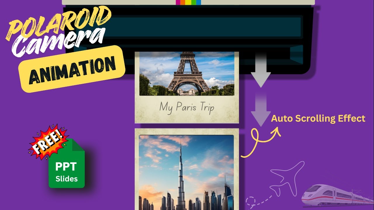 Polaroid Camera Animation Effect in PowerPoint