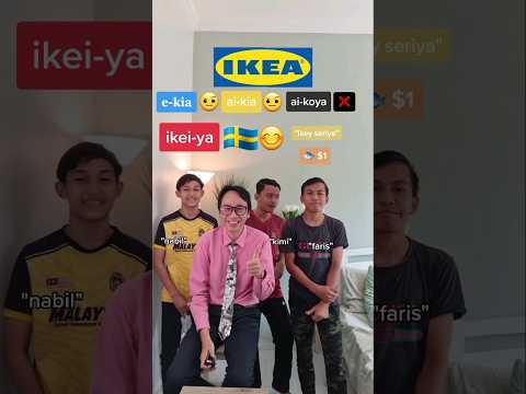 How to pronounce "IKEA"