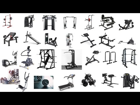 Gym Equipment: Name and Pictures
