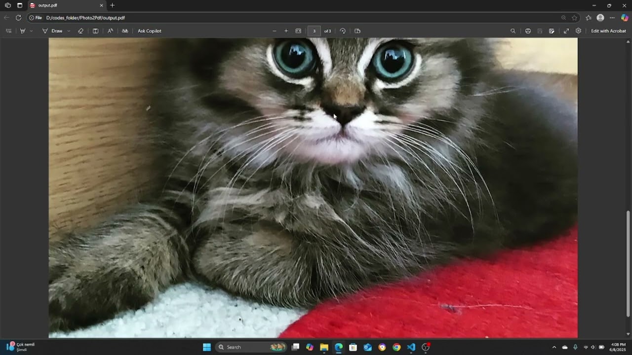 converting images to pdf using python