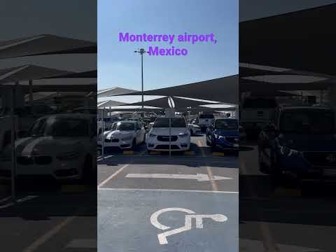 Outside Monterrey airport #mexico #monterrey #travel #vlog #airport