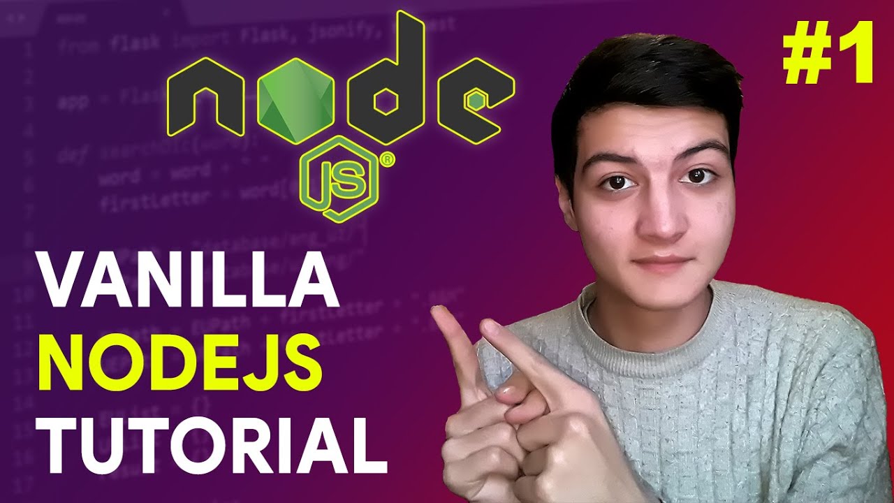 Beginner Node.js Tutorial #1 - Installation & Environment