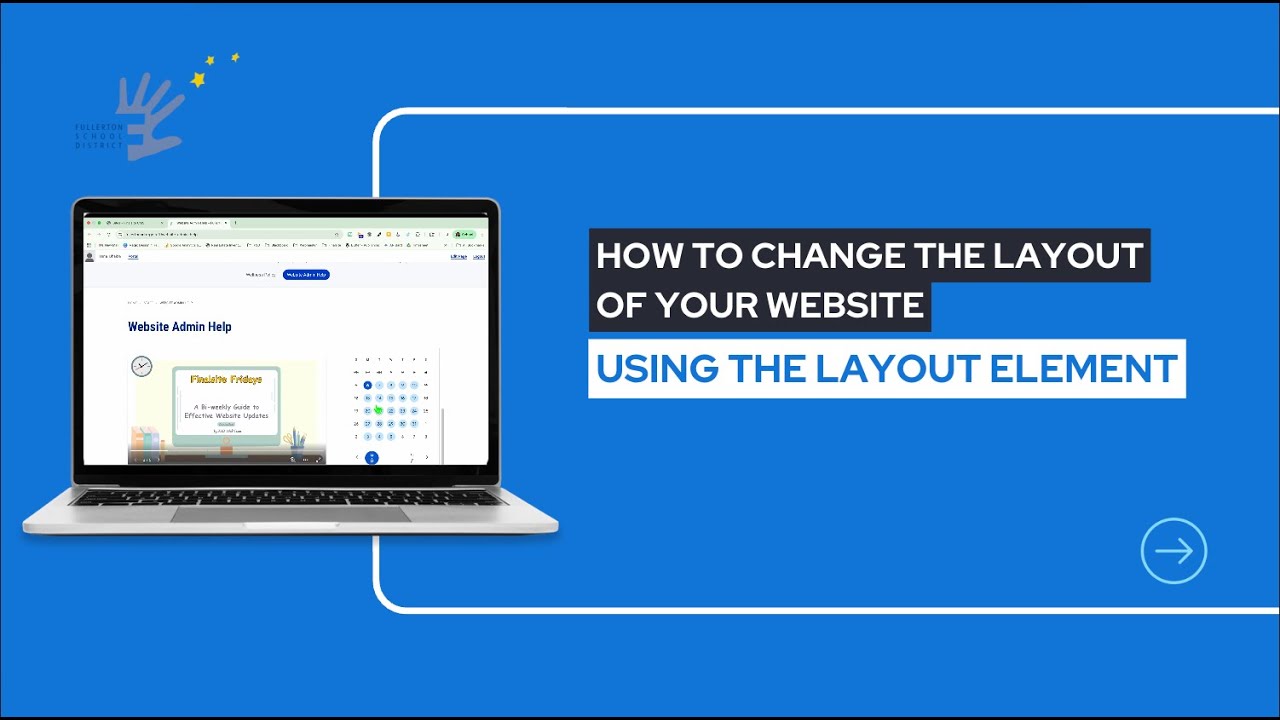 Changing the Page Layout of your Finalsite Website