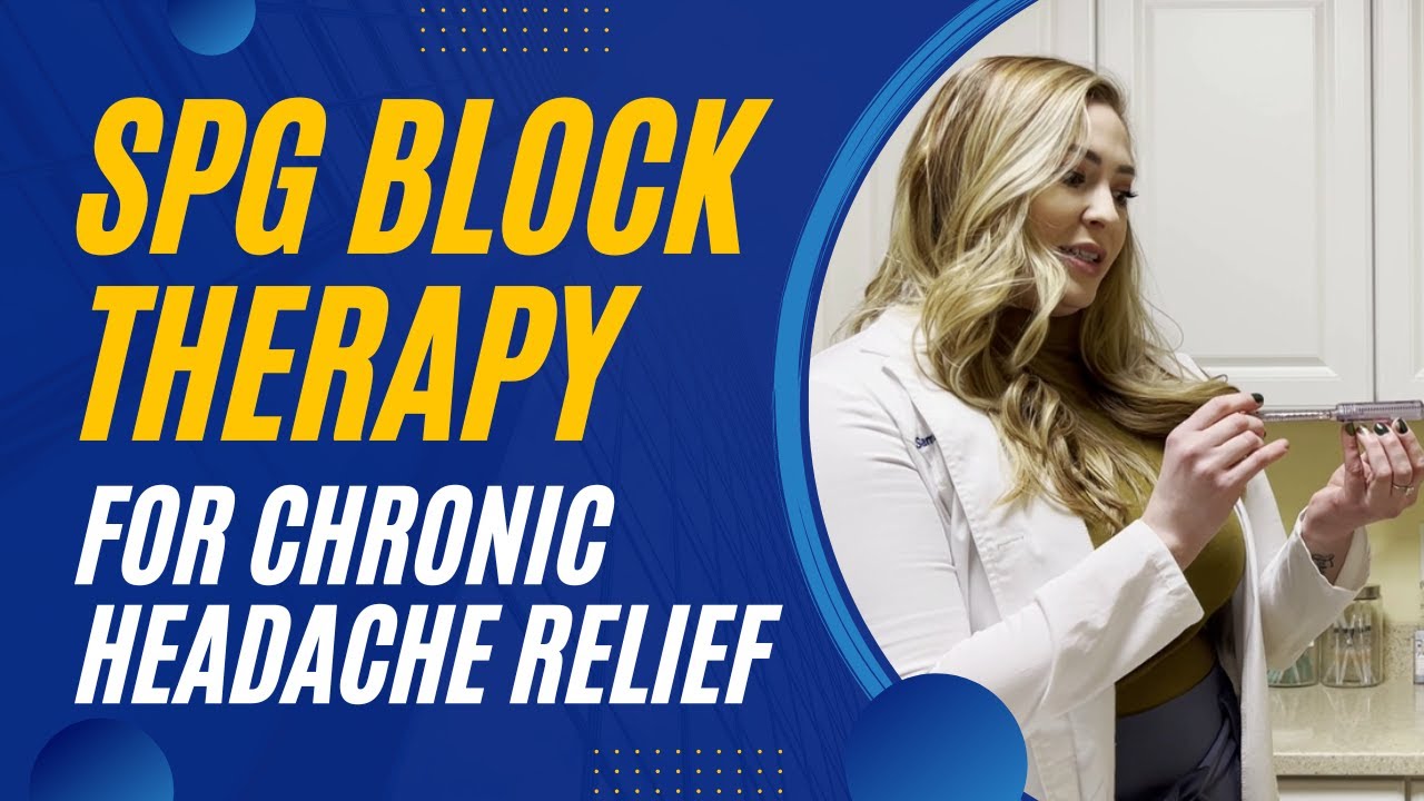 Headache Relief with SPG Block Therapy