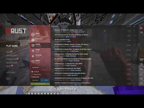 Rust just Wiped