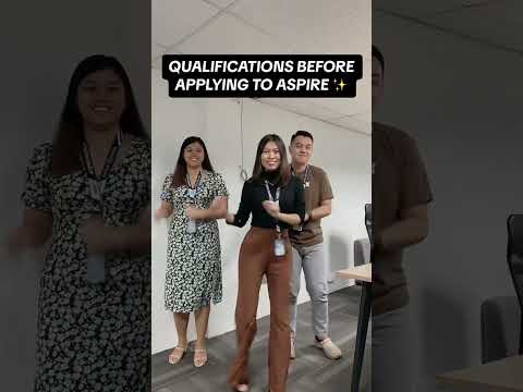 Here are the qualifications you should you know before applying! #aspireglobalsolution #applynow