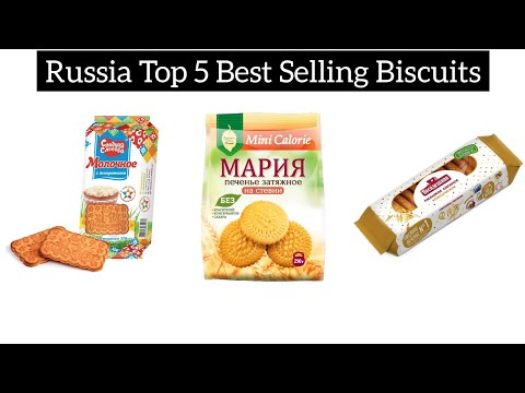 Russia Top 5 Best Selling Biscuits