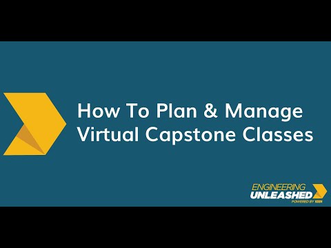 How to Plan & Manage Virtual Capstone Classes