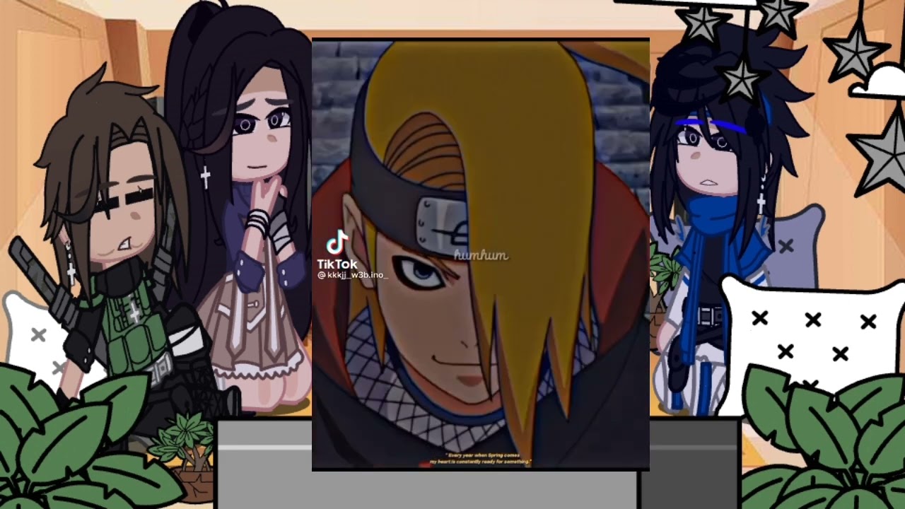 🌃 || • Uchiha Family react to ItaDei °~  [Ideia Original?]