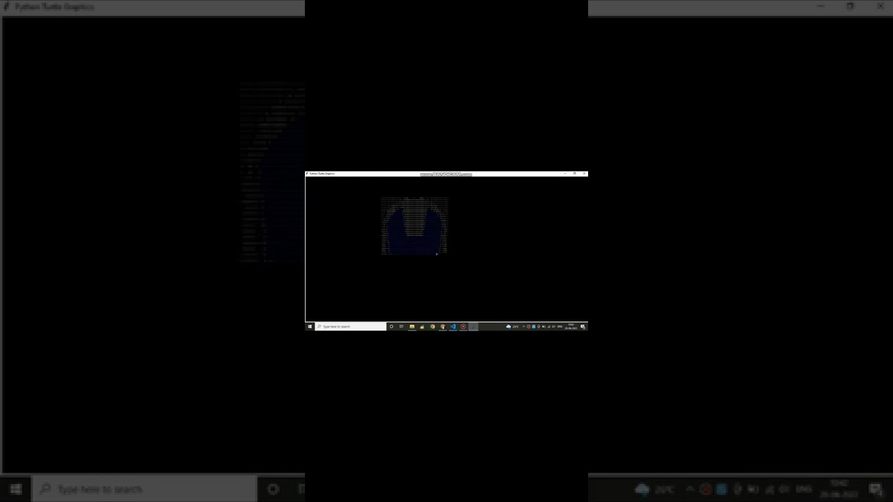 COOL IRON MAN DRAWING IN PYTHON TURTLE💫💫