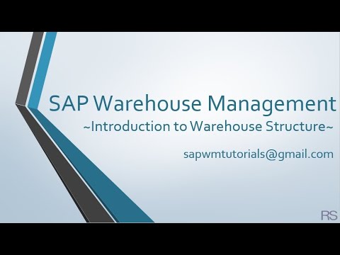 SAP WM Introduction to Warehouse Structure.mp4