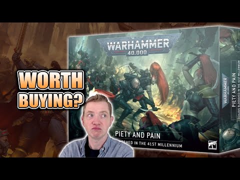 Piety & Pain 40k Unboxing Value: Sisters of Battle Palatine Lelith Hesperax