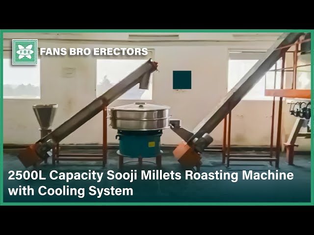 Cereals Roasting Machine - Oats Roasting Machine Manufacturer from Mumbai