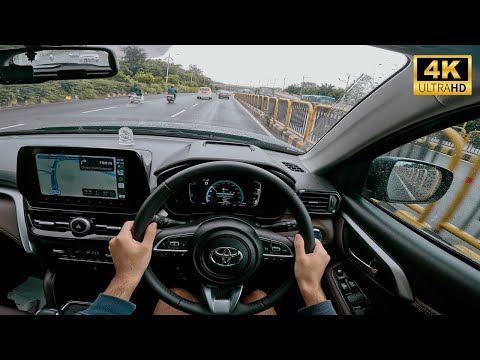 4K POV | Pimpri Chinchwad & Pune City Drive | Toyota Hyryder | ASMR
