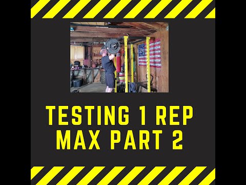 How to Calculate your 1 Rep Max for  5 x 5  531 & Testing My 1RM [Part 2]