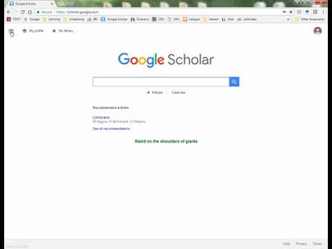 Google Scholar links