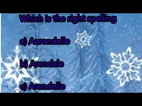 Frozen quiz part 1. Quiz for children and adults. Original questions