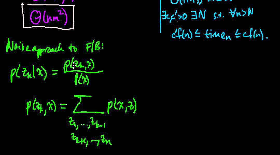 (ML 14.8) Forward algorithm (part 2)