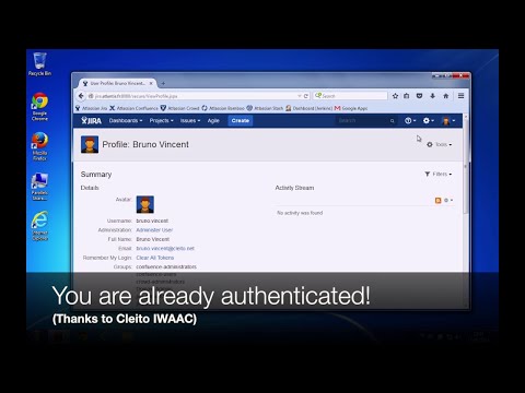 Integrated Windows Authentication for Apps using Crowd (IWAAC)