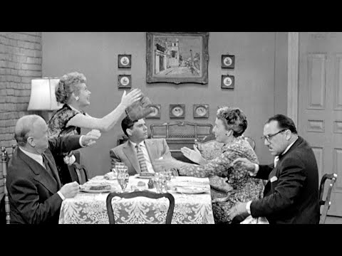 Lucy Rushes the Husbands Through Dinner!