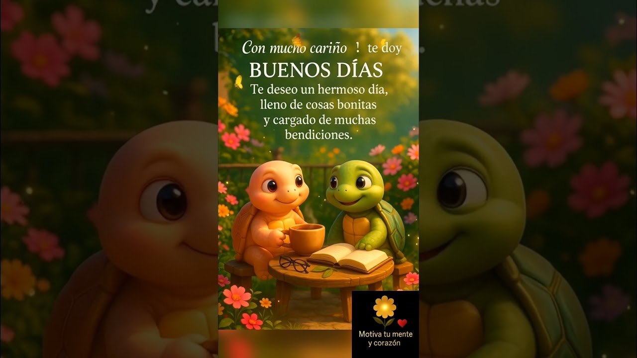 Buenos días 🌞💕#BuenosDías #Bendiciones #MotivaciónDiaria #FelizMañana #Reflexiones