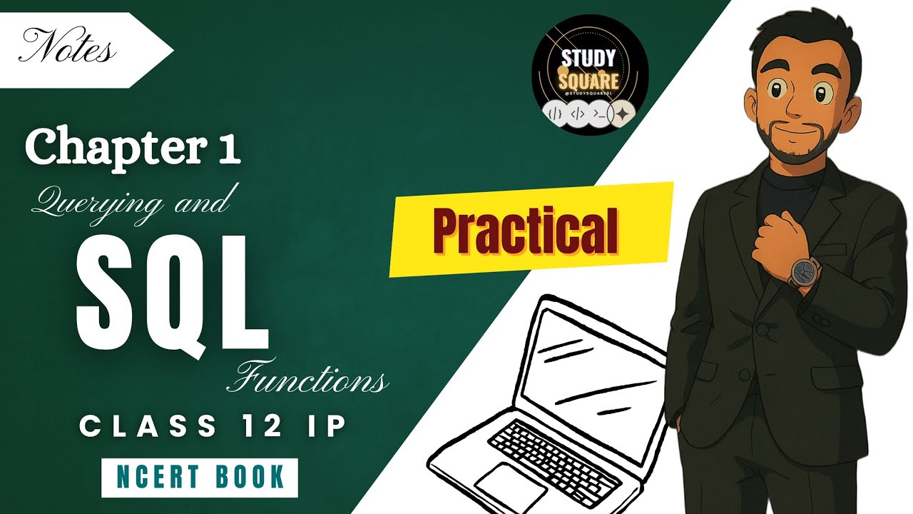 Chapter 1: Querying & SQL Functions | Class 12 IP | NCERT | Riday Sir