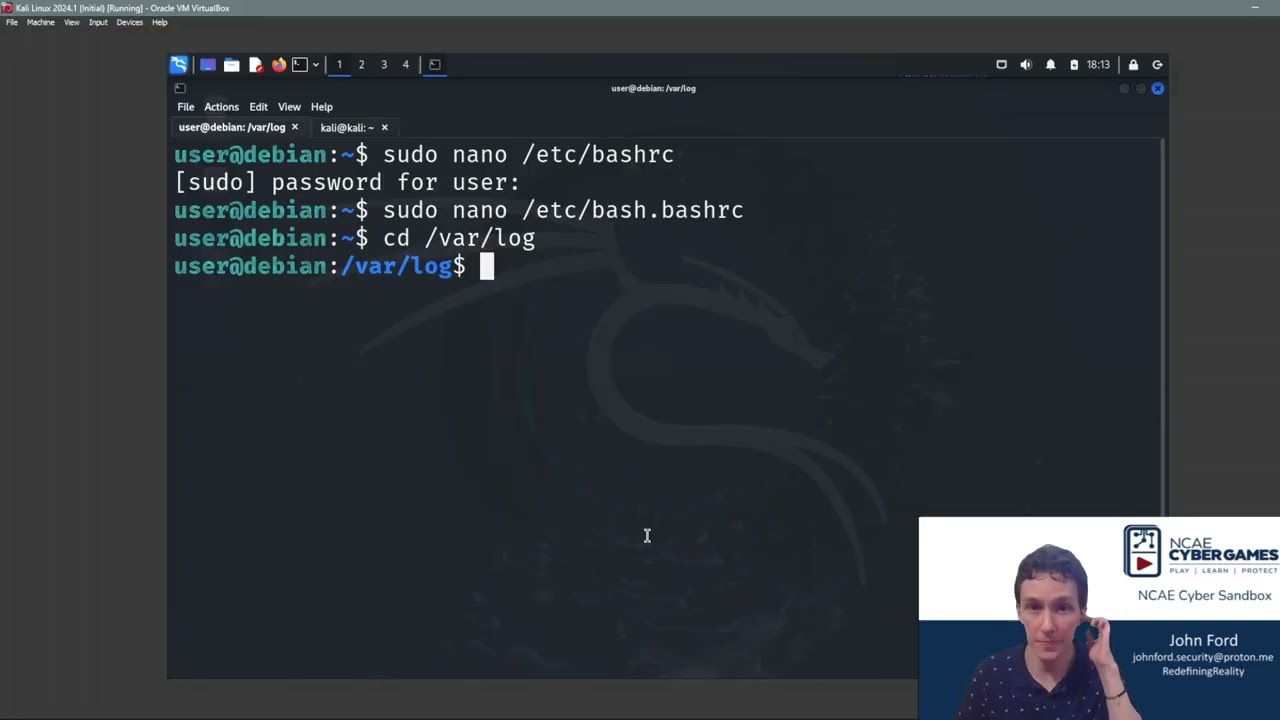 16 - Command Line Auditing - Bash Trap Debug Method
