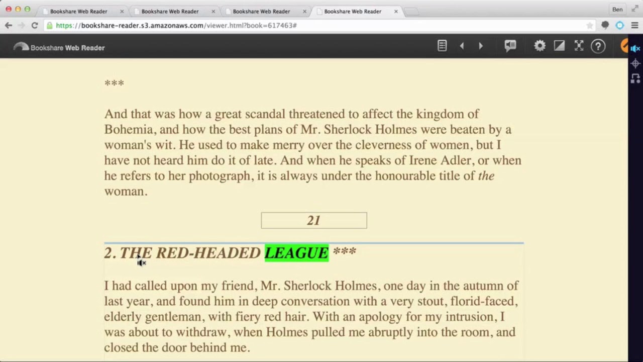 Snap&Read Bookshare Web Reading Demonstration