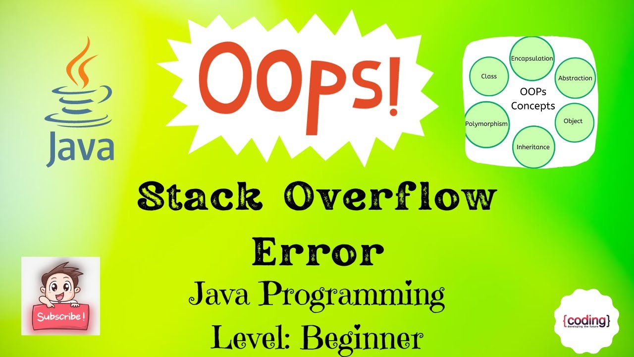 1.2 Java Tutorial: Understand Errors in Java: #stackoverflow #error  | CodingCEO