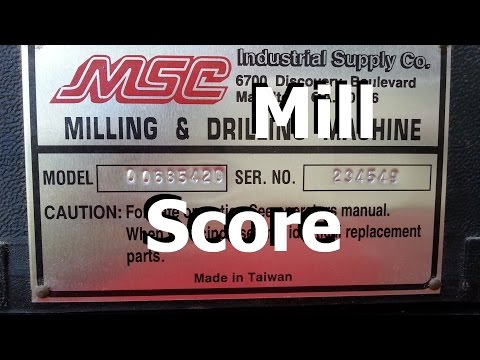 MSC Milling Machine and Accessories - BOTT: 21 - Crafted Channel