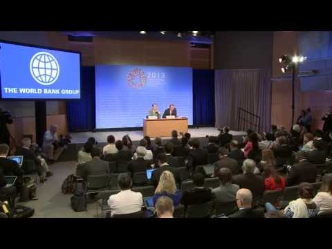 World Bank Group President Jim Yong Kim Opens 2013 Spring Meetings
