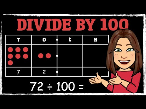 Divide by 100 | Decimals | Maths with Mrs B