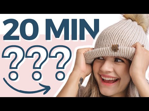 FASTEST BEANIE EVER!? Addi Knitting Machine Tutorial for Beginners!