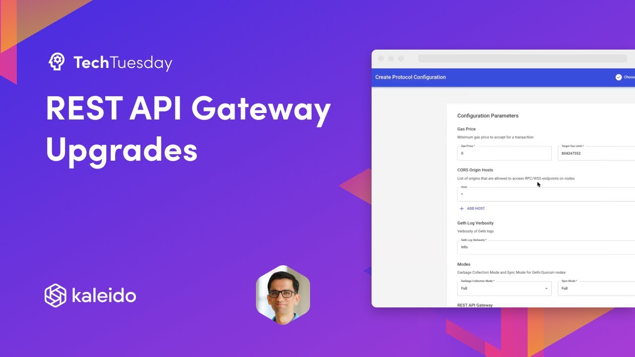 REST API Gateway Upgrades